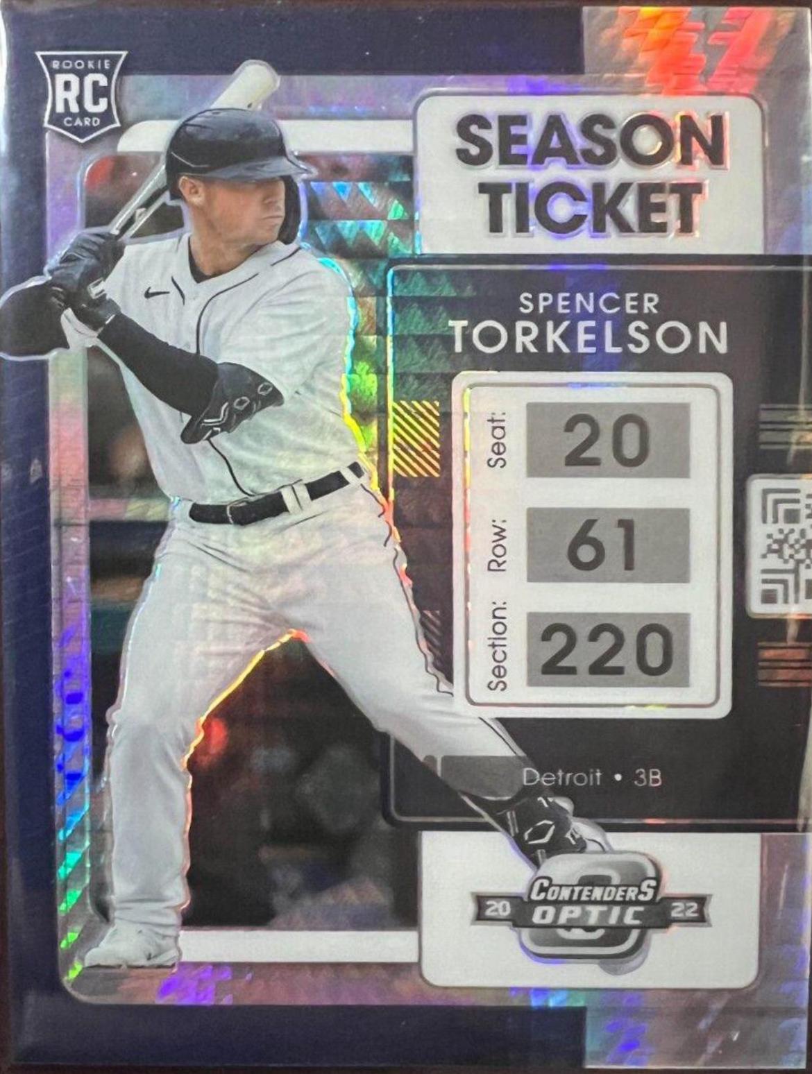 Spencer Torkelson [Hyper] #22 Prices | 2022 Panini Chronicles ...