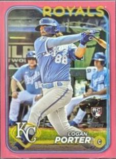 Logan Porter [Mother’s Day Hot Pink] #666 Prices | 2024 Topps ...