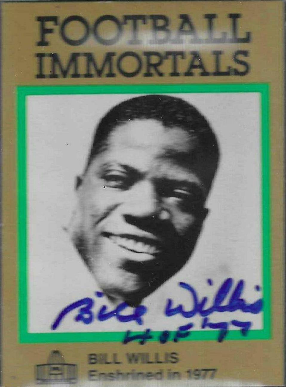 Bill Willis #126 Prices | 1985 Football Immortals | Football Cards