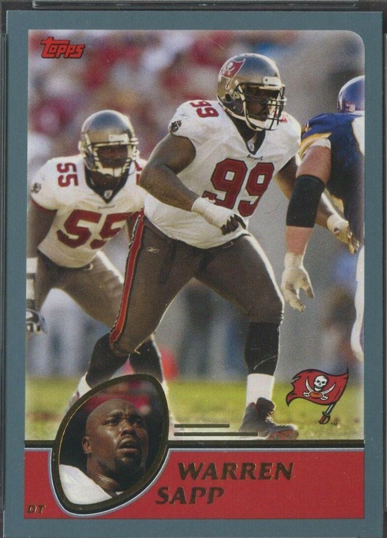 Warren Sapp #70 Prices | 2003 Topps | Football Cards