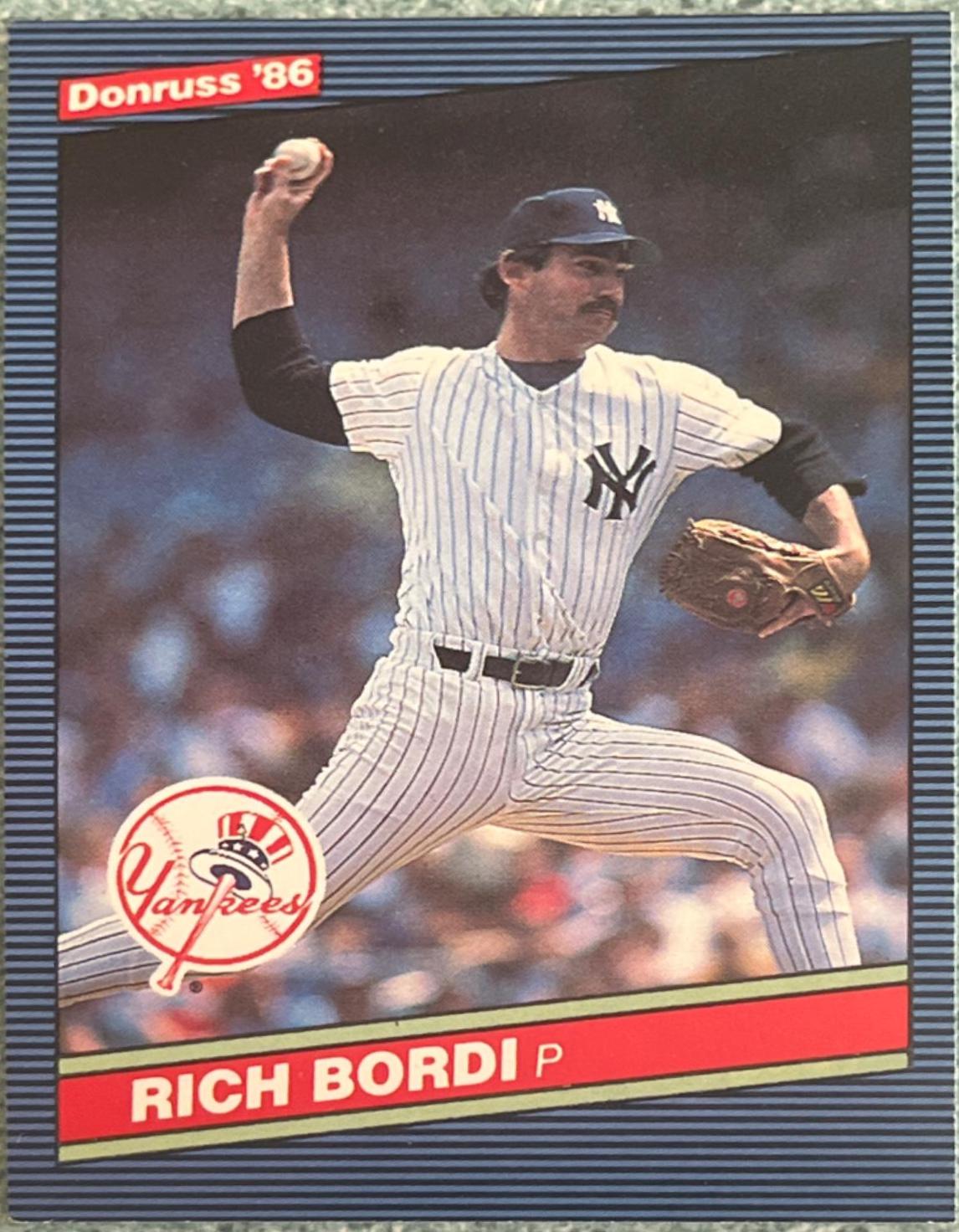 Rich Bordi #518 Prices | 1986 Donruss | Baseball Cards