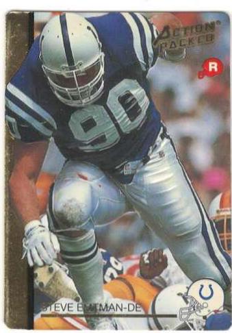 Steve Emtman #1 Prices | 1992 Action Packed Rookie Update | Football Cards