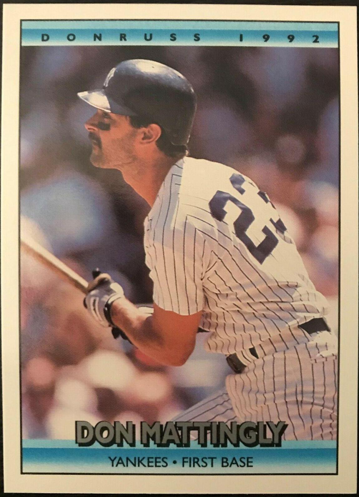 Don Mattingly #596 Prices | 1992 Donruss | Baseball Cards