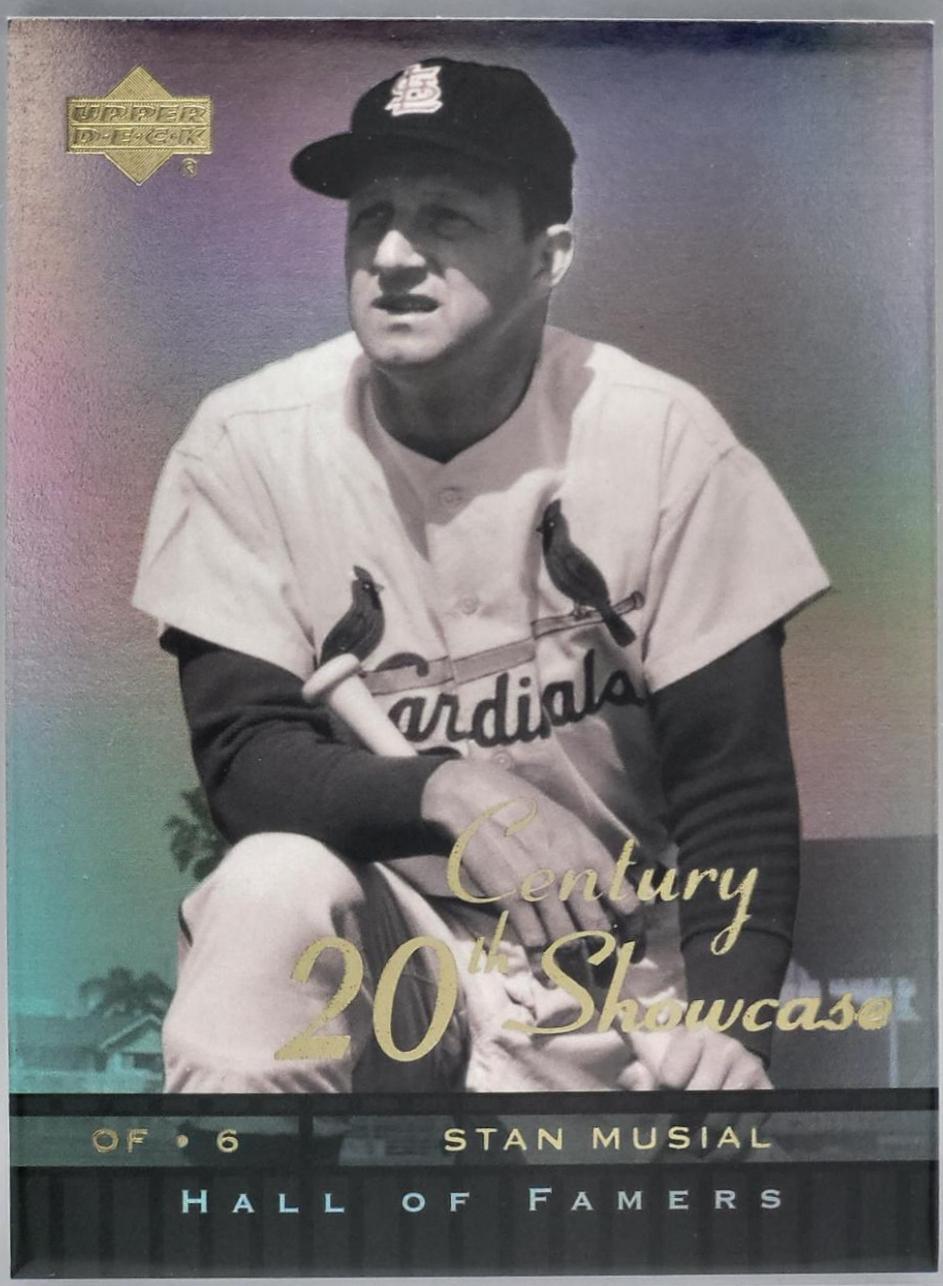 Stan Musial #S4 Prices | 2001 Upper Deck Hall of Famers 20th Century ...