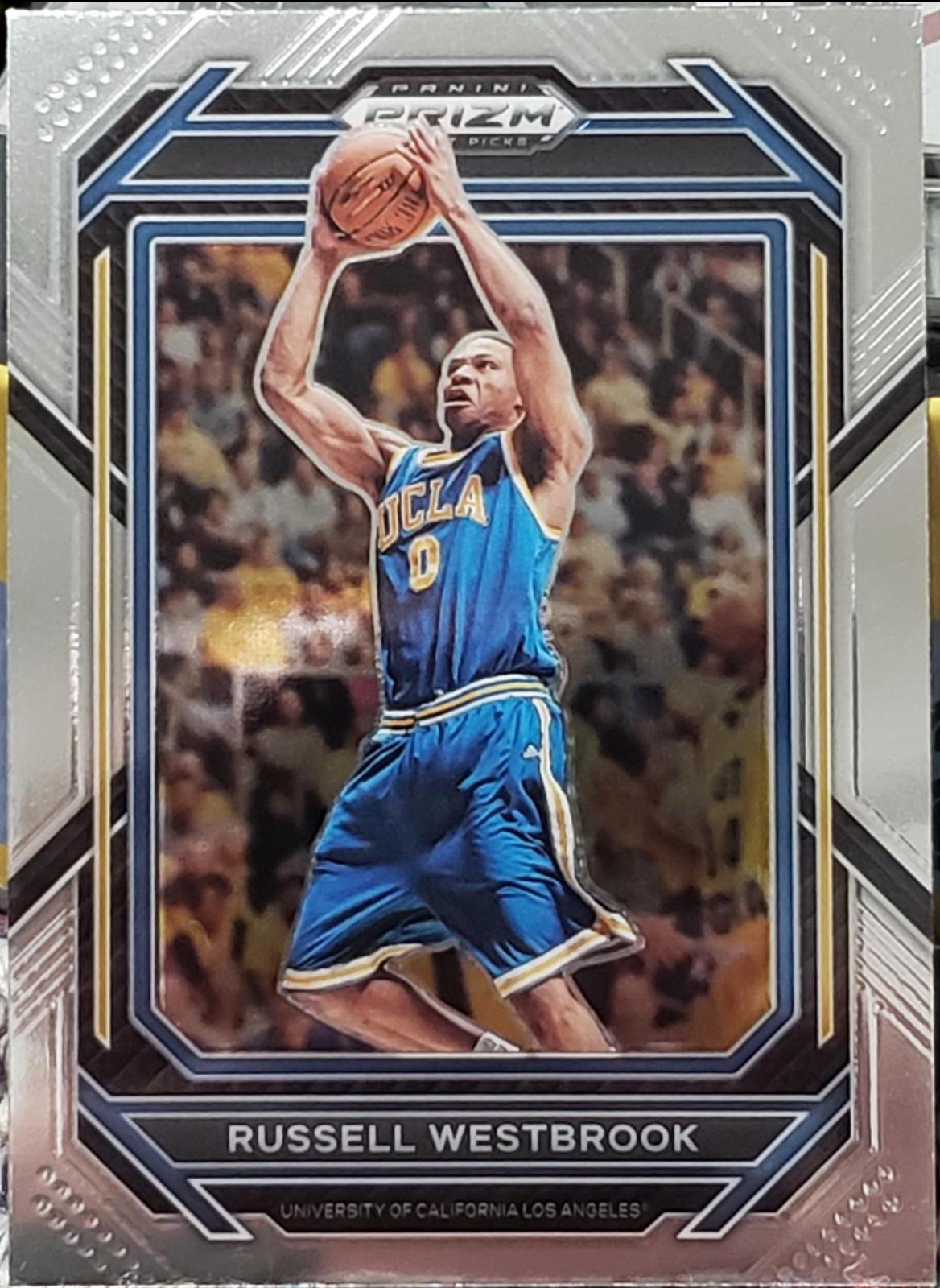 Russell Westbrook [Silver] #55 Prices | 2023 Panini Prizm Draft Picks ...