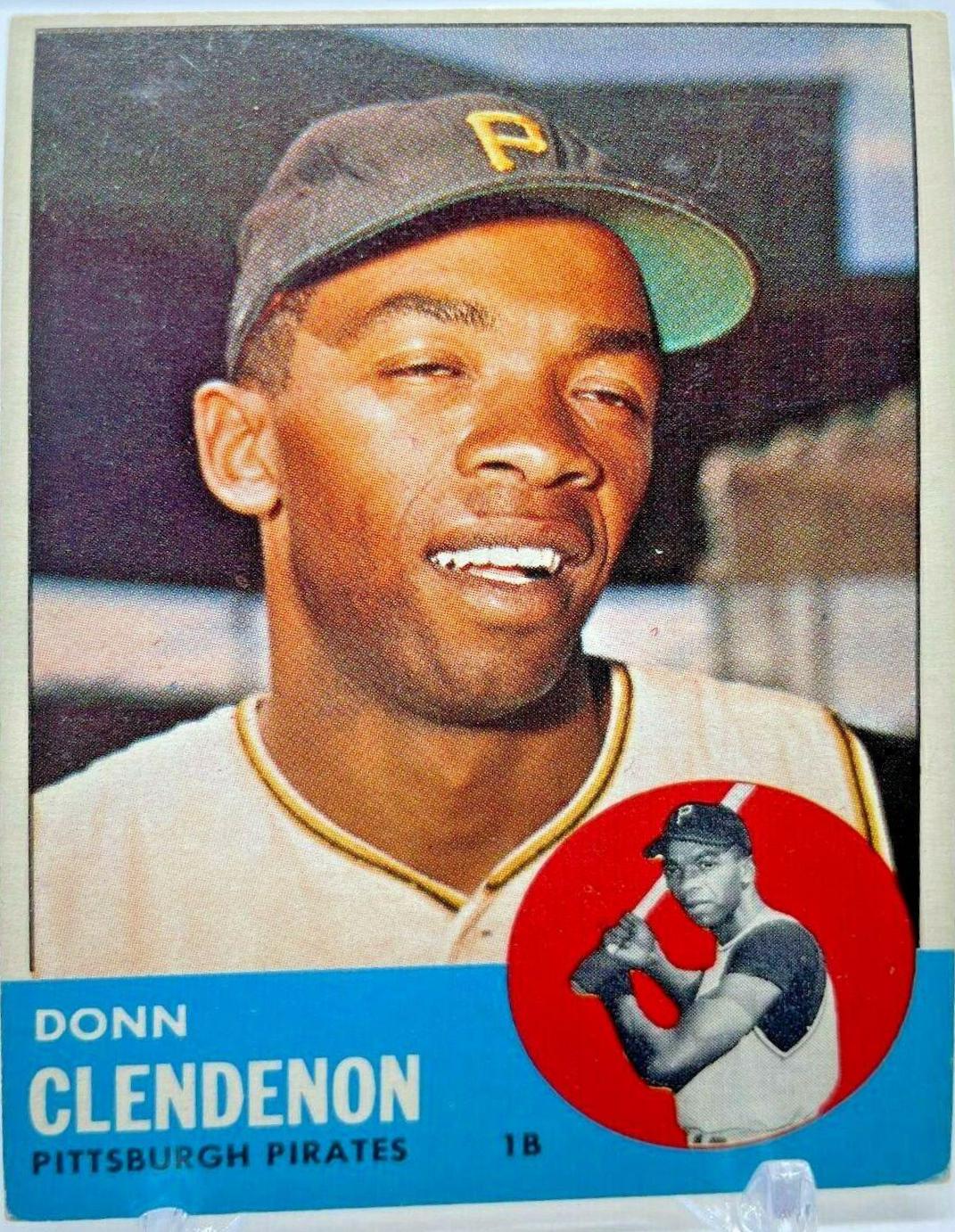 Donn Clendenon #477 Prices | 1963 Topps | Baseball Cards