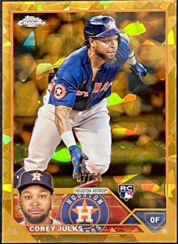Corey Julks [Gold] #USCS233 Prices | 2023 Topps Chrome Update Sapphire ...