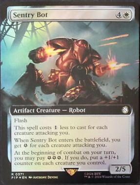 Sentry Bot #371 Prices | Magic Fallout | Magic Cards