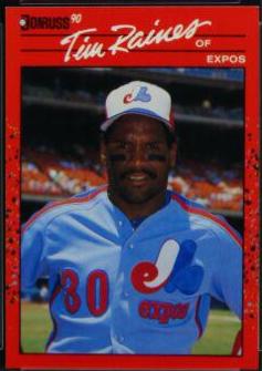 Tim Raines #216 Prices | 1990 Donruss Aqueous Test | Baseball Cards