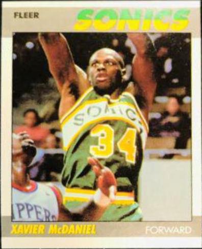 Xavier McDaniel #73 Prices | 1987 Fleer | Basketball Cards