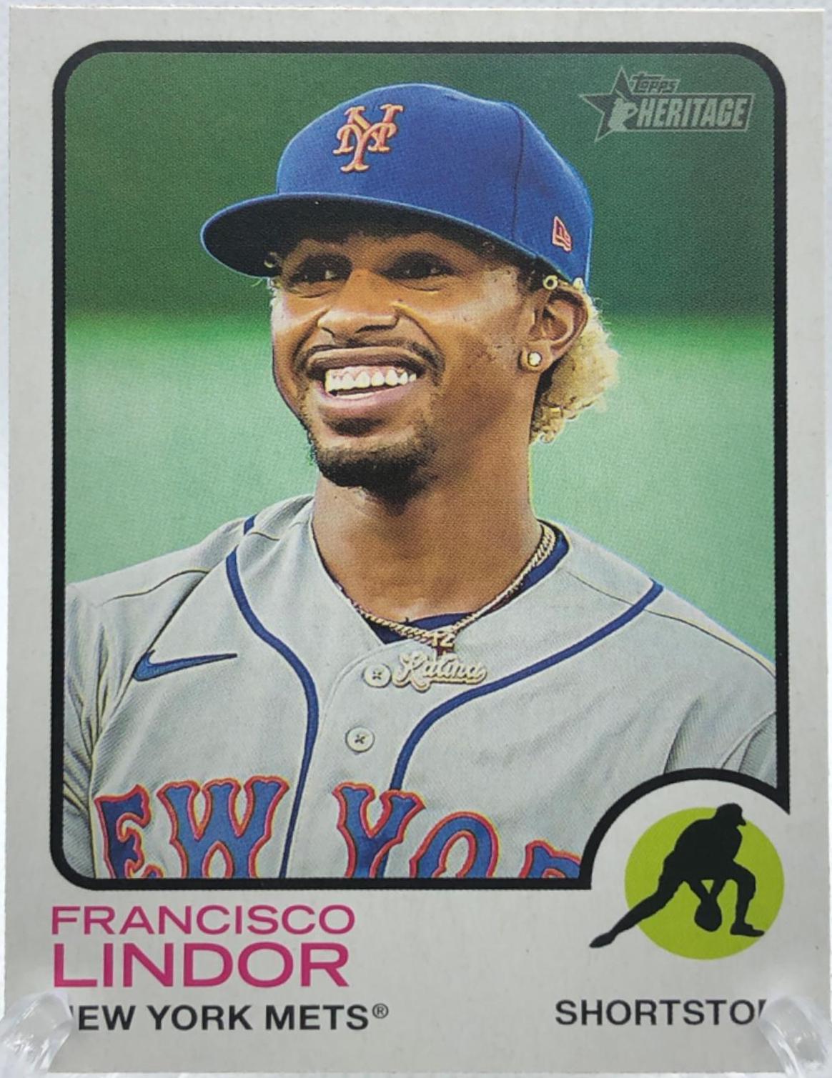 Francisco Lindor #196 Prices | 2022 Topps Heritage | Baseball Cards