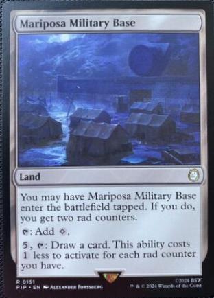 Mariposa Military Base #151 Prices | Magic Fallout | Magic Cards