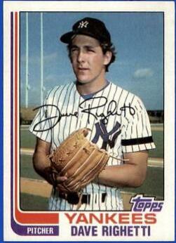 Dave Righetti #439 Prices [Rookie] | 1982 Topps | Baseball Cards