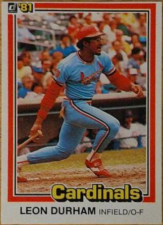Leon Durham #427 Prices [Rookie] | 1981 Donruss | Baseball Cards