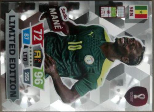 Sadio Mane Prices | 2022 Panini Adrenalyn XL FIFA World Cup Qatar ...