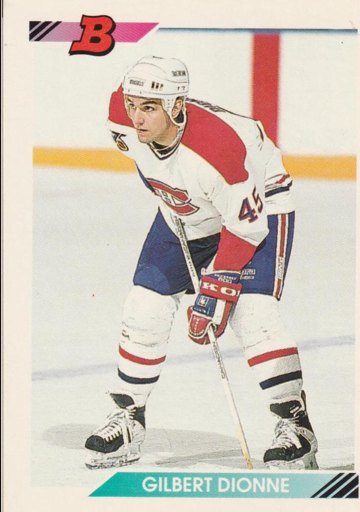Gilbert Dionne #439 Prices | 1992 Bowman | Hockey Cards