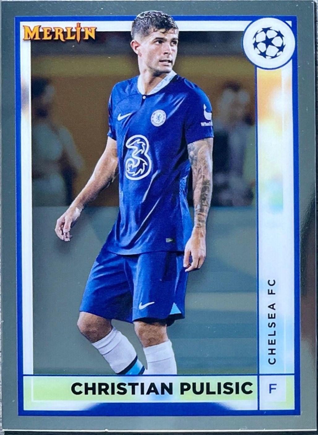 Christian Pulisic #37 Prices | 2022 Topps Merlin Chrome UEFA Club ...