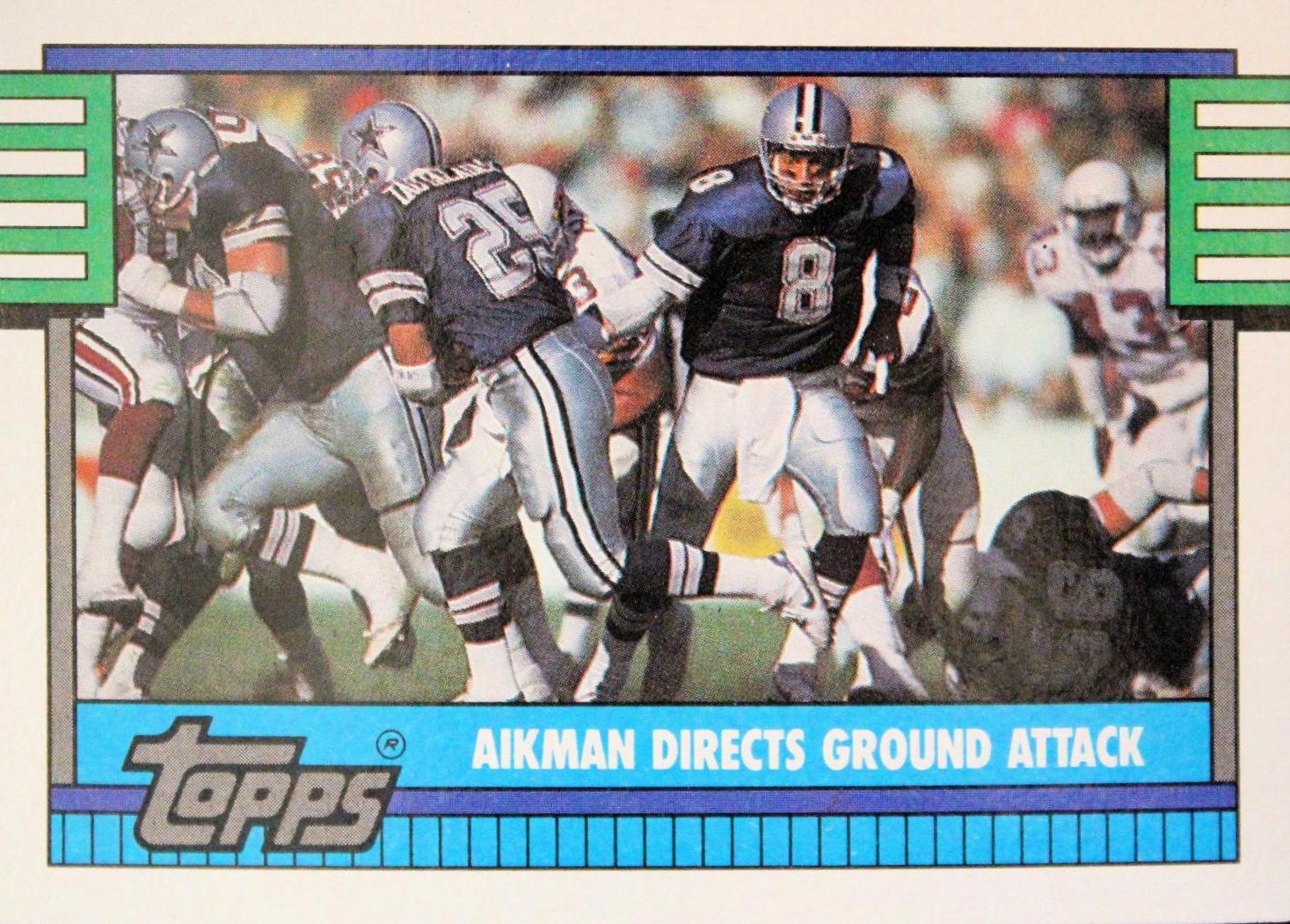 Troy Aikman [Disclaimer Back] #511 Prices | 1990 Topps | Football Cards