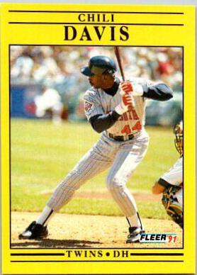 Chili Davis #U-36 Prices | 1991 Fleer Update | Baseball Cards