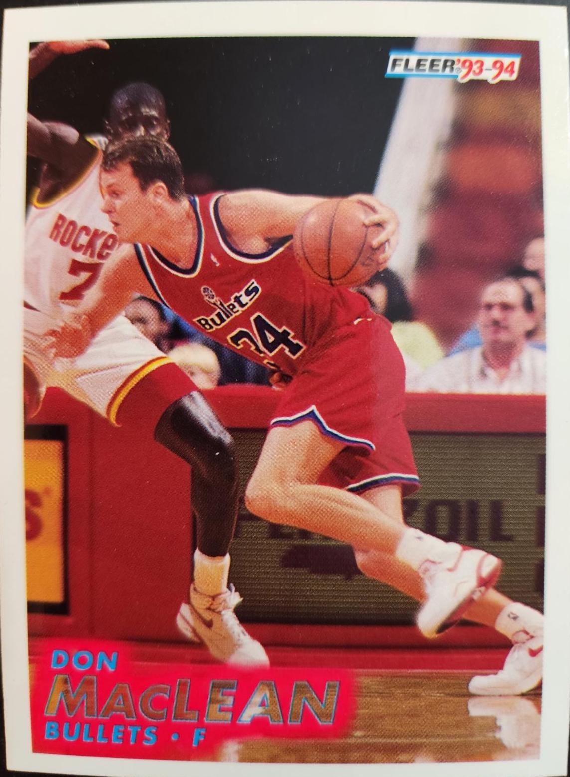 Don MacLean #395 Prices [Rookie] | 1993 Fleer | Basketball Cards