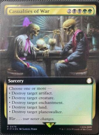 Casualties of War [Foil] #476 Prices | Magic Fallout | Magic Cards