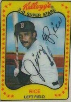 Jim Rice #9 Prices | 1981 Kellogg's | Baseball Cards
