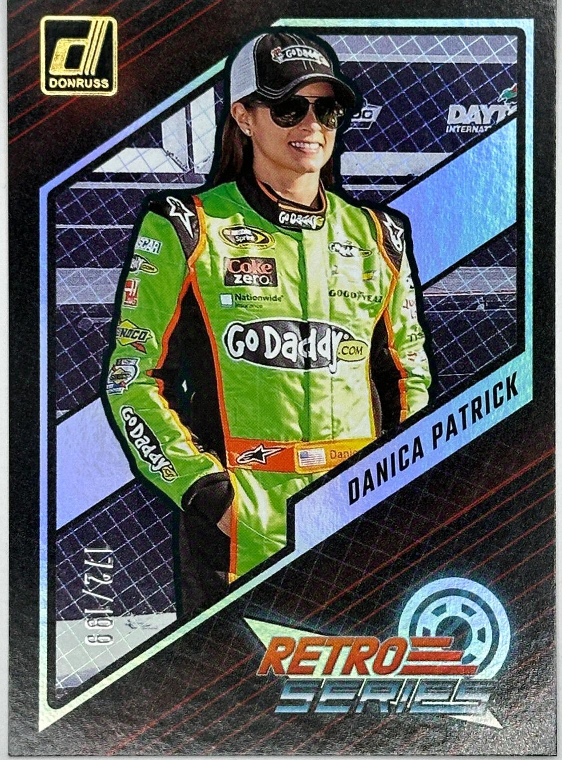 Danica Patrick [Holo] #8 Preise | 2024 Donruss NASCAR Retro Series | F1 ...
