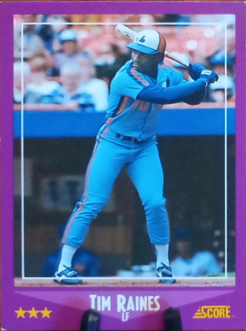 Tim Raines #3 Prices | 1988 Score Glossy | Baseball Cards