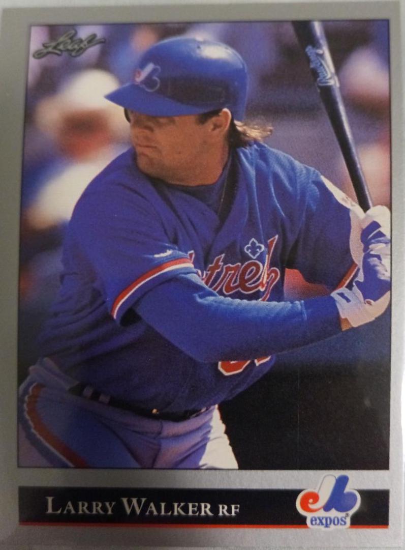 Larry Walker #201 Prices | 1992 Leaf | Baseball Cards