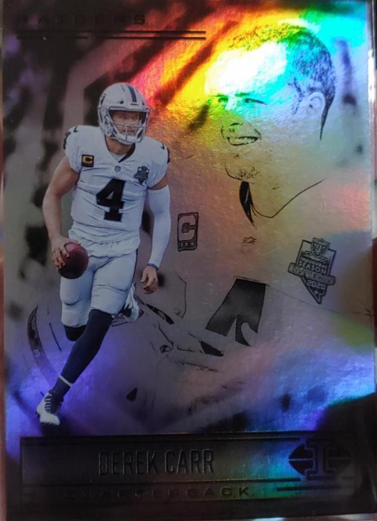 Derek Carr #26 Prices | 2021 Panini Illusions | Football Cards