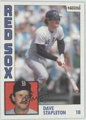Dave Stapleton #653 Prices | 1984 Topps | Baseball Cards