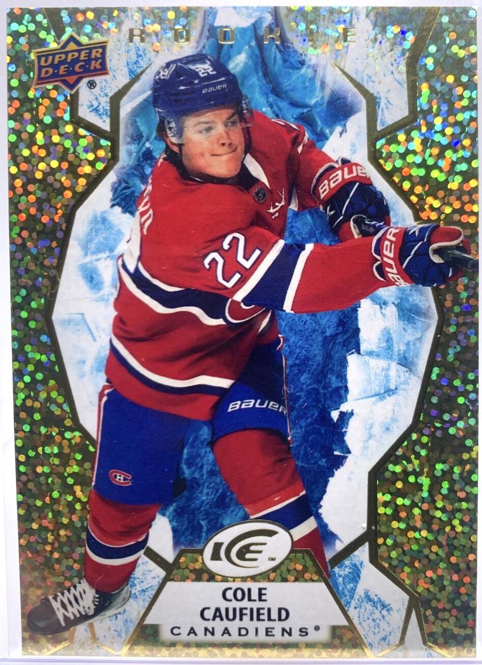 Cole Caufield [Gold] #122 Prices | 2021 Upper Deck Ice | Hockey Cards