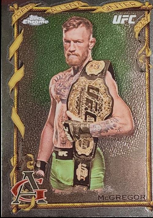 Conor McGregor #AAG-9 Prices | 2024 Topps Chrome UFC Allen & Ginter ...