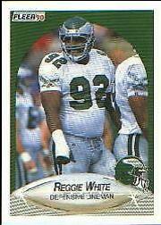 Reggie White #93 Prices | 1990 Fleer | Football Cards