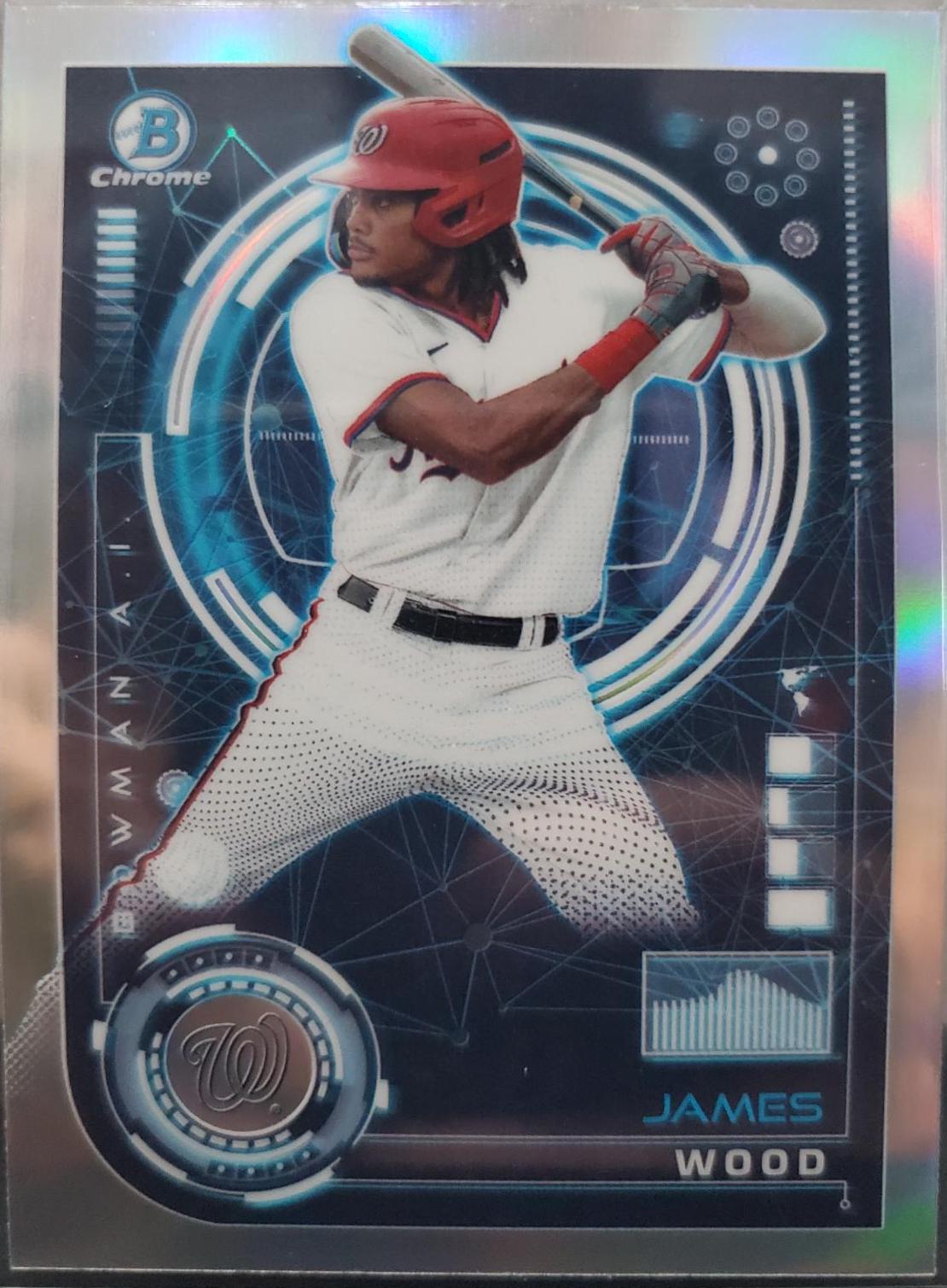 James Wood #BAI-17 Prices | 2024 Bowman AI | Baseball Cards