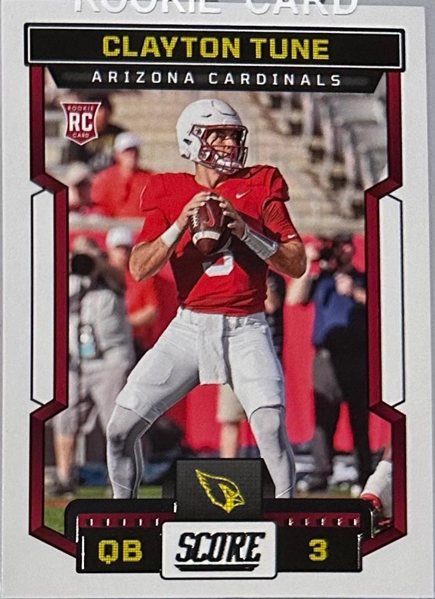 Clayton Tune #307 Prices [Rookie] | 2023 Panini Score | Football Cards