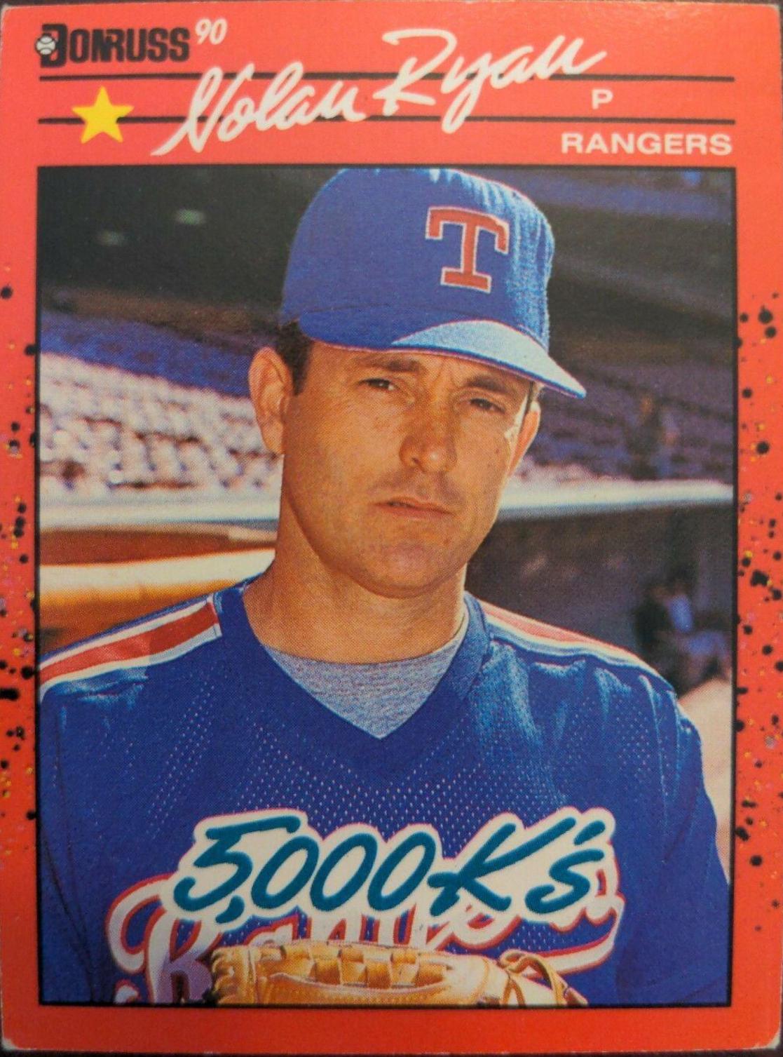 Nolan Ryan [Error] #659 Prices | 1990 Donruss | Baseball Cards
