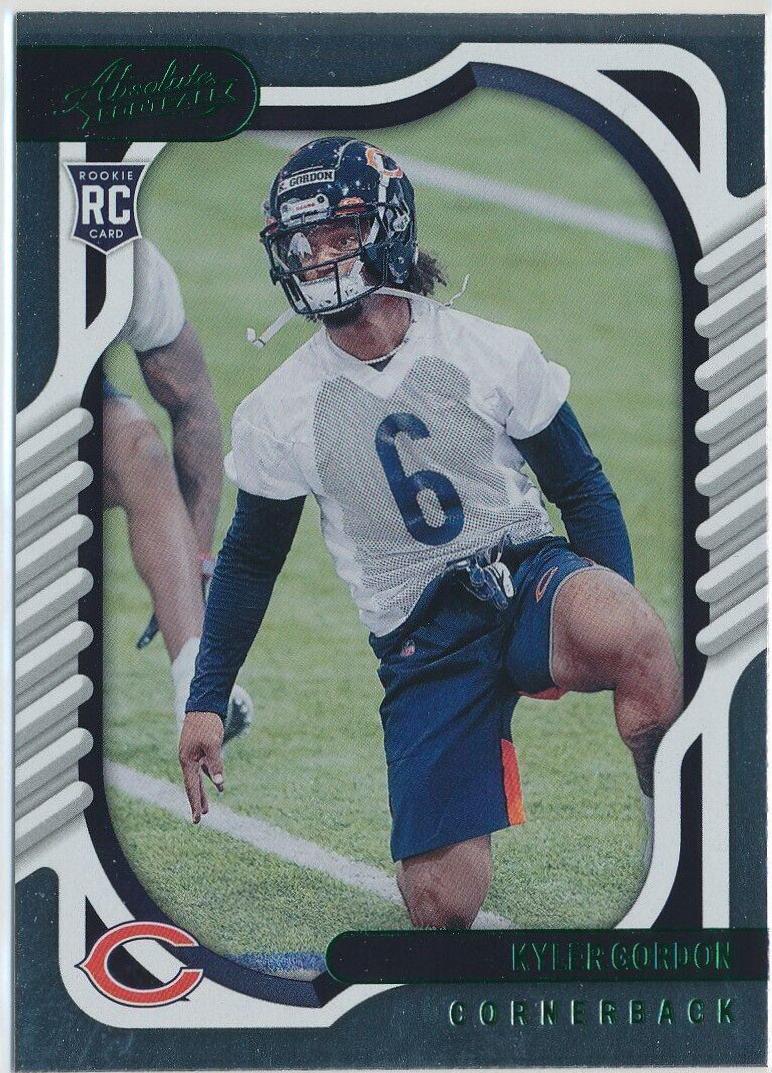 Kyler Gordon [Green] #181 Prices | 2022 Panini Absolute | Football Cards