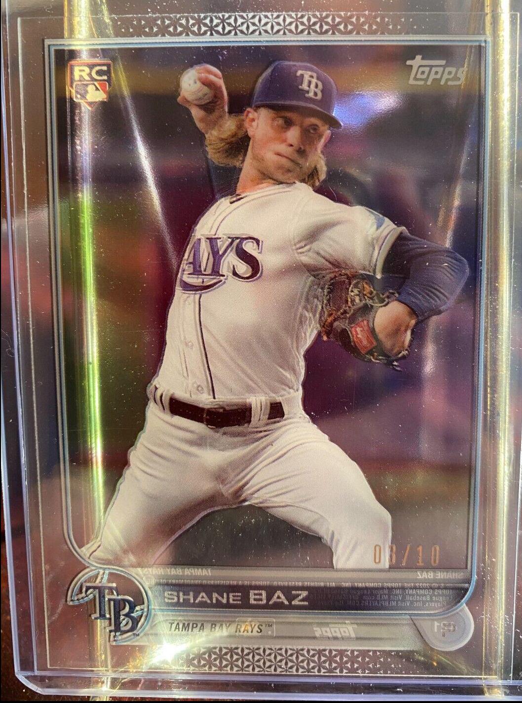 Shane Baz [Clear] #421 Prices | 2022 Topps | Baseball Cards