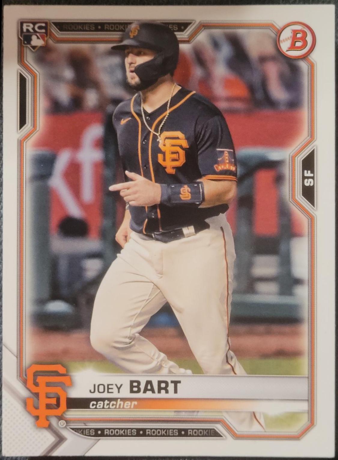 Joey Bart #51 Prices [Rookie] | 2021 Bowman | Baseball Cards