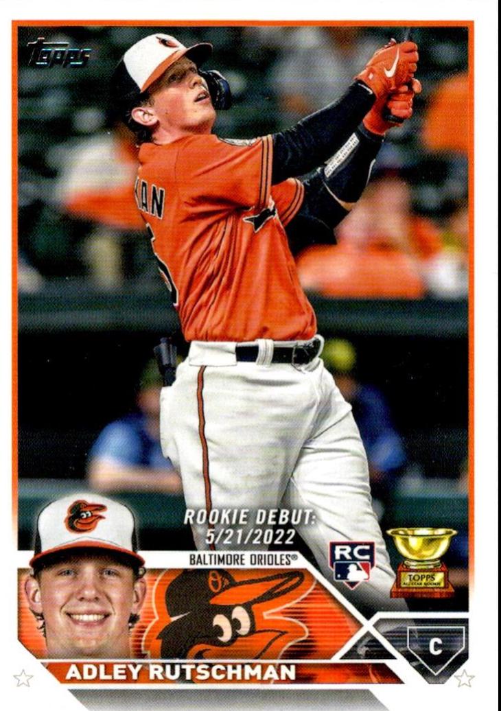 Adley Rutschman #US180 Prices [Rookie] | 2023 Topps Update | Baseball Cards