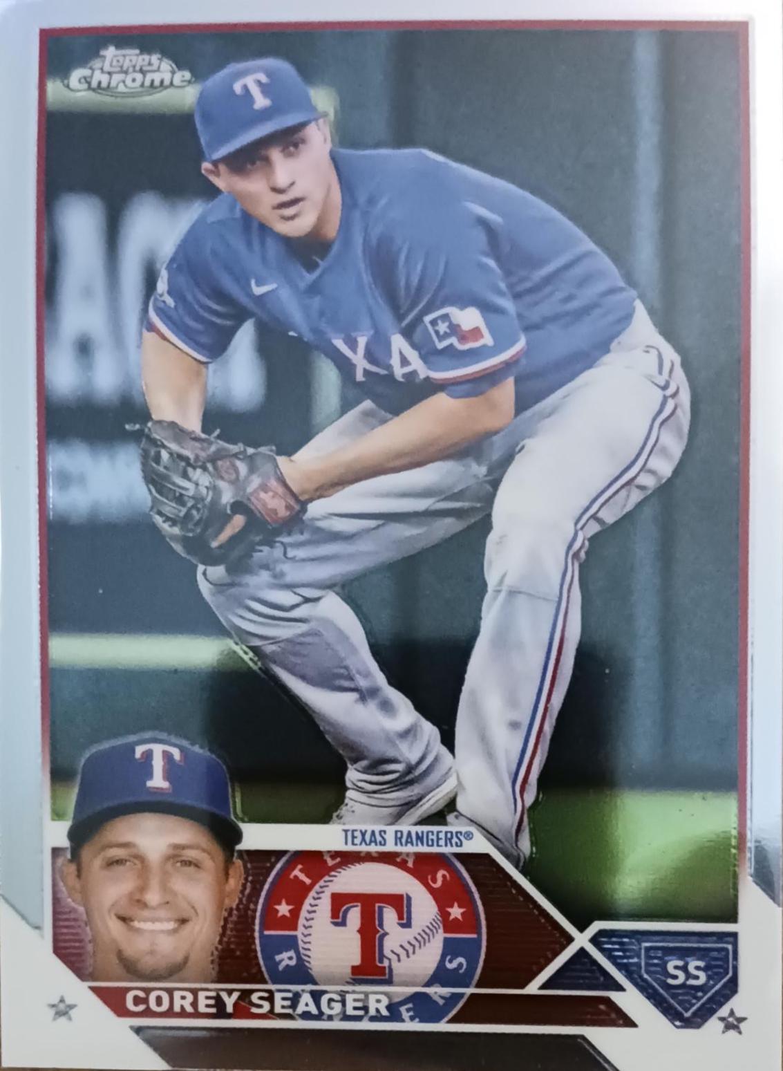Corey Seager #45 Prices | 2023 Topps Chrome | Baseball Cards