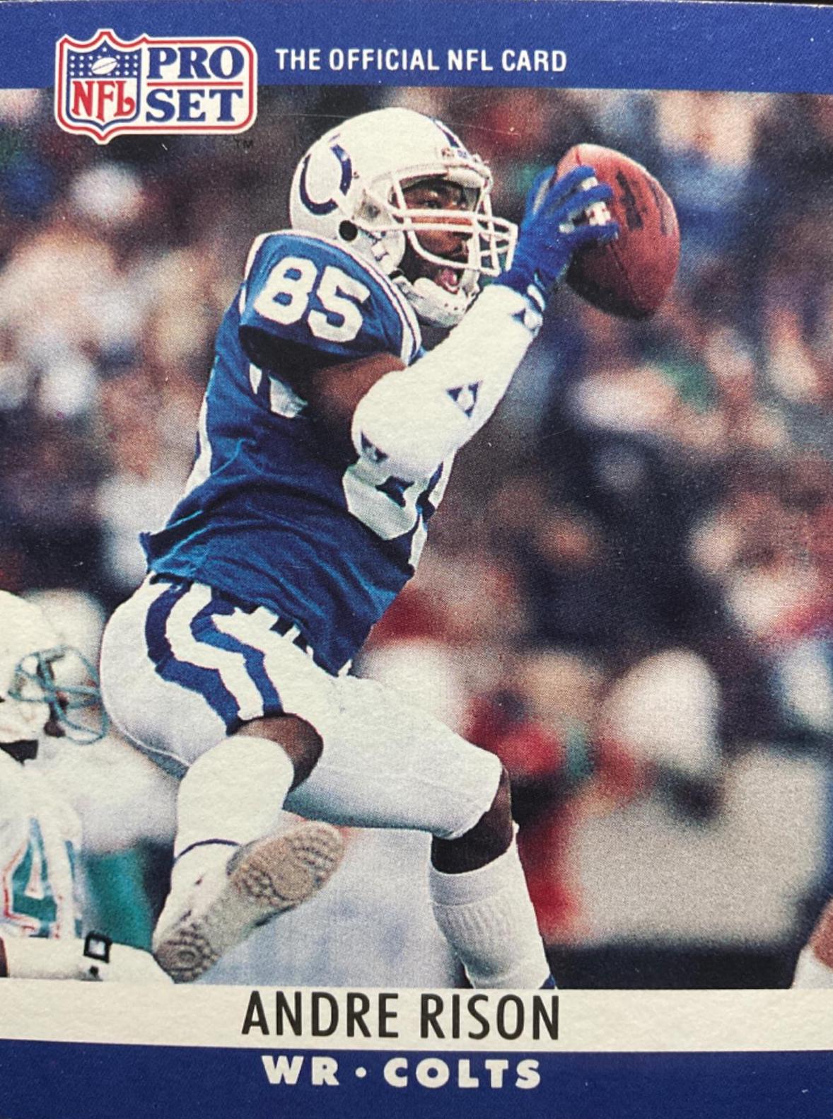 Andre Rison [No Mention of Trade on Card Front] #134 Prices | 1990 Pro ...