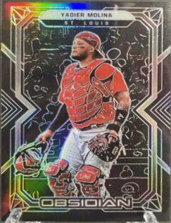 Yadier Molina #24 Prices | 2022 Panini Chronicles Obsidian | Baseball Cards