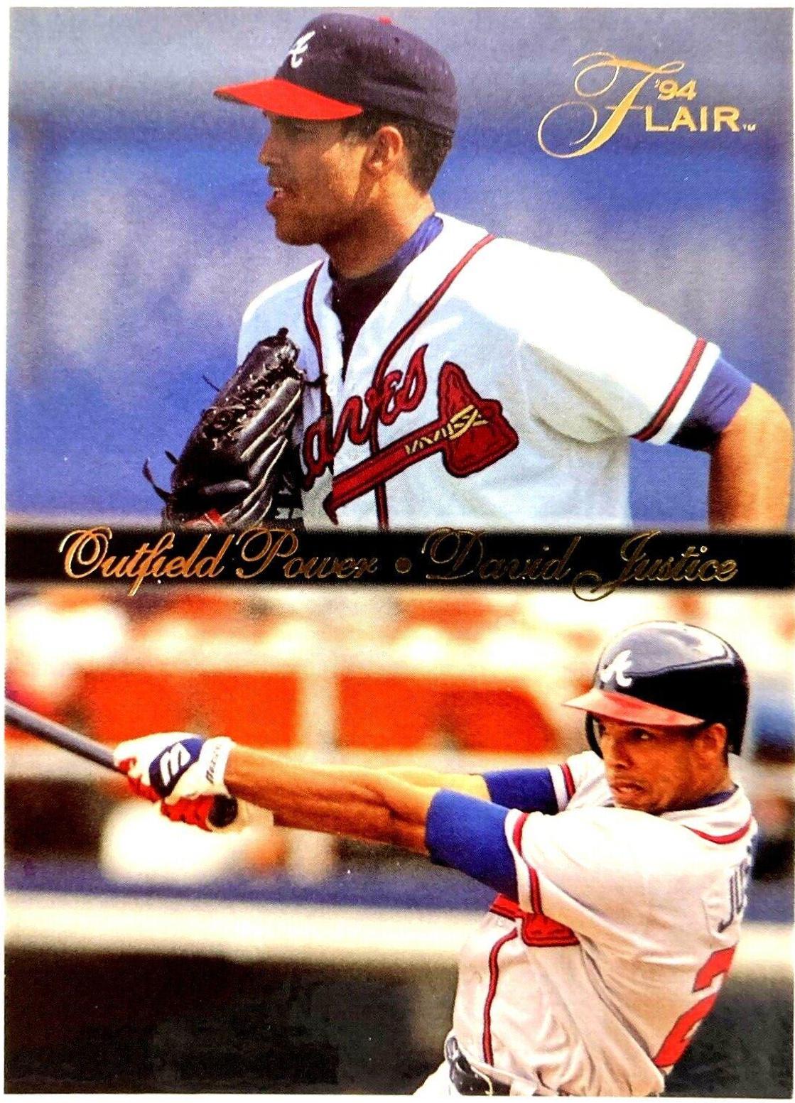 David Justice #7 Prices | 1994 Flair Outfield Power | Baseball Cards