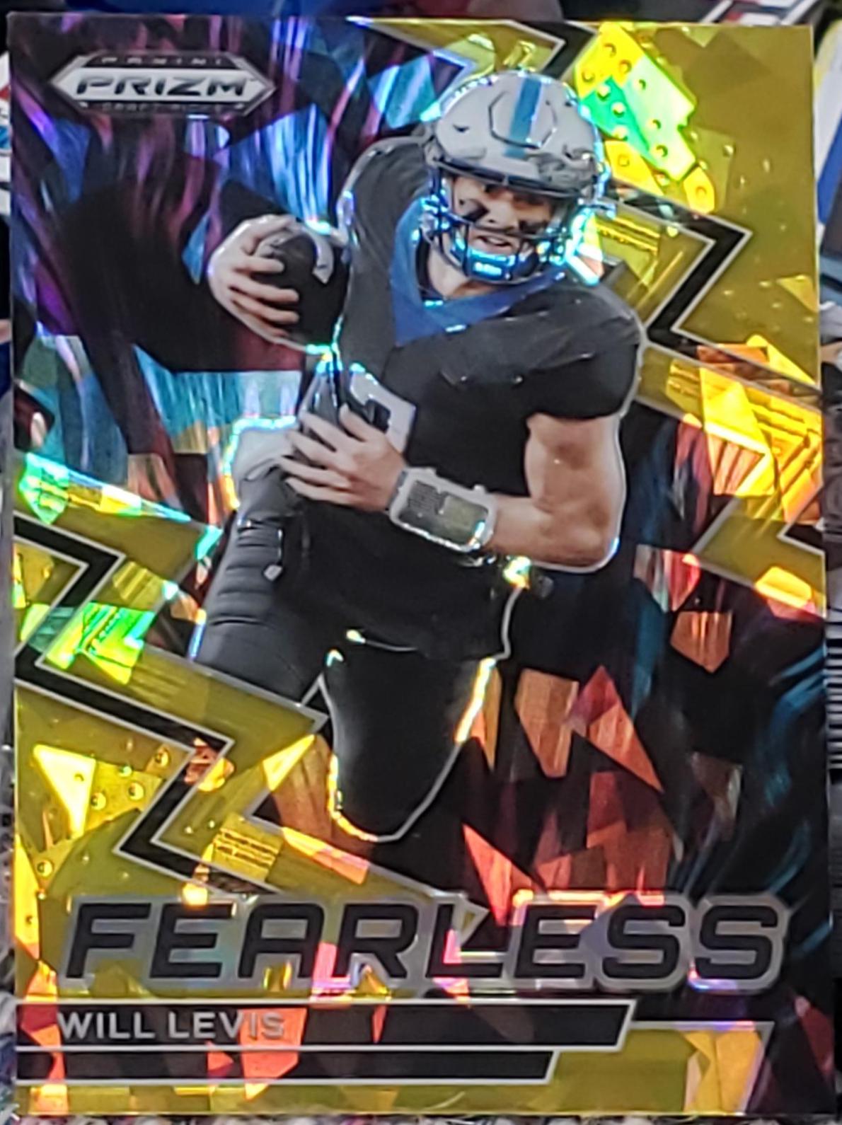 Will Levis [Gold Ice] #F-18 Prices | 2023 Panini Prizm Draft Picks ...