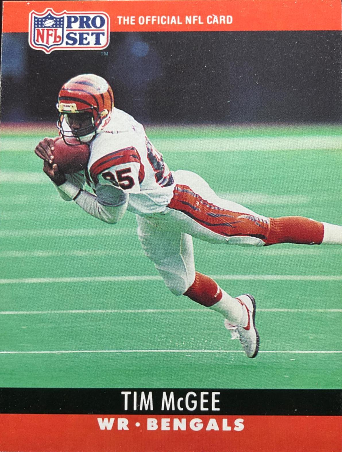 Tim McGee #64 Prices | 1990 Pro Set | Football Cards