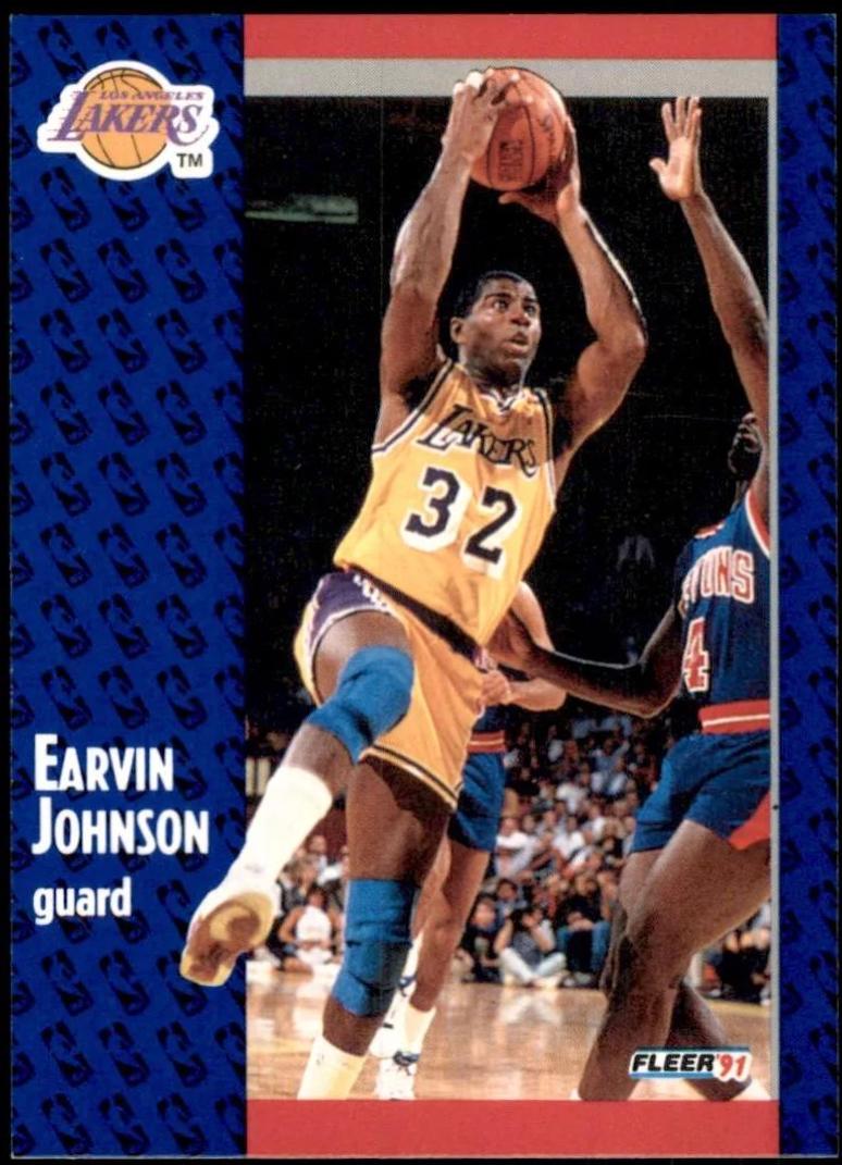 Earvin Johnson #S-52 Prices | 1991 Fleer | Basketball Cards