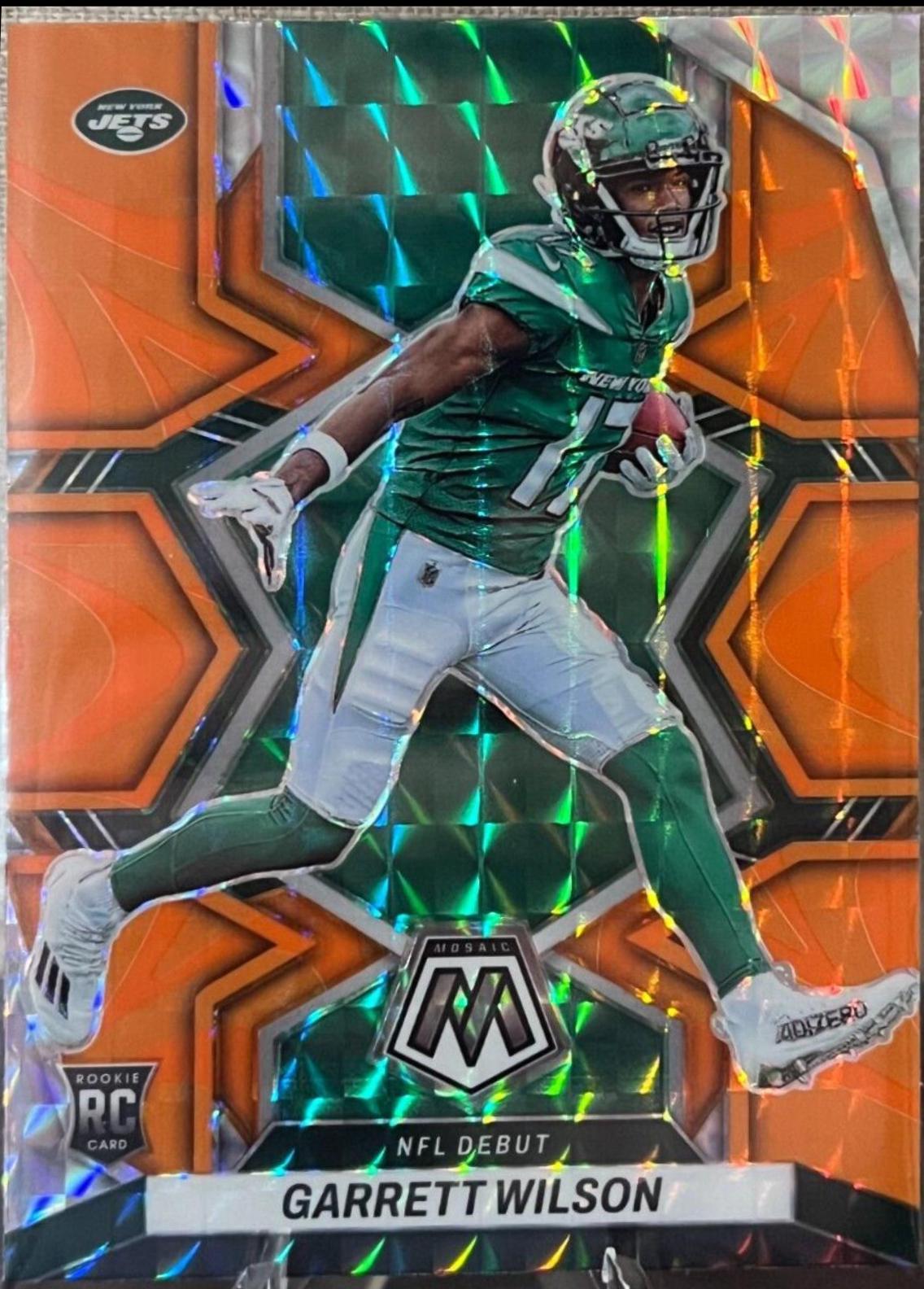 Garrett Wilson [Reactive Orange] #276 Prices [Rookie] | 2022 Panini ...
