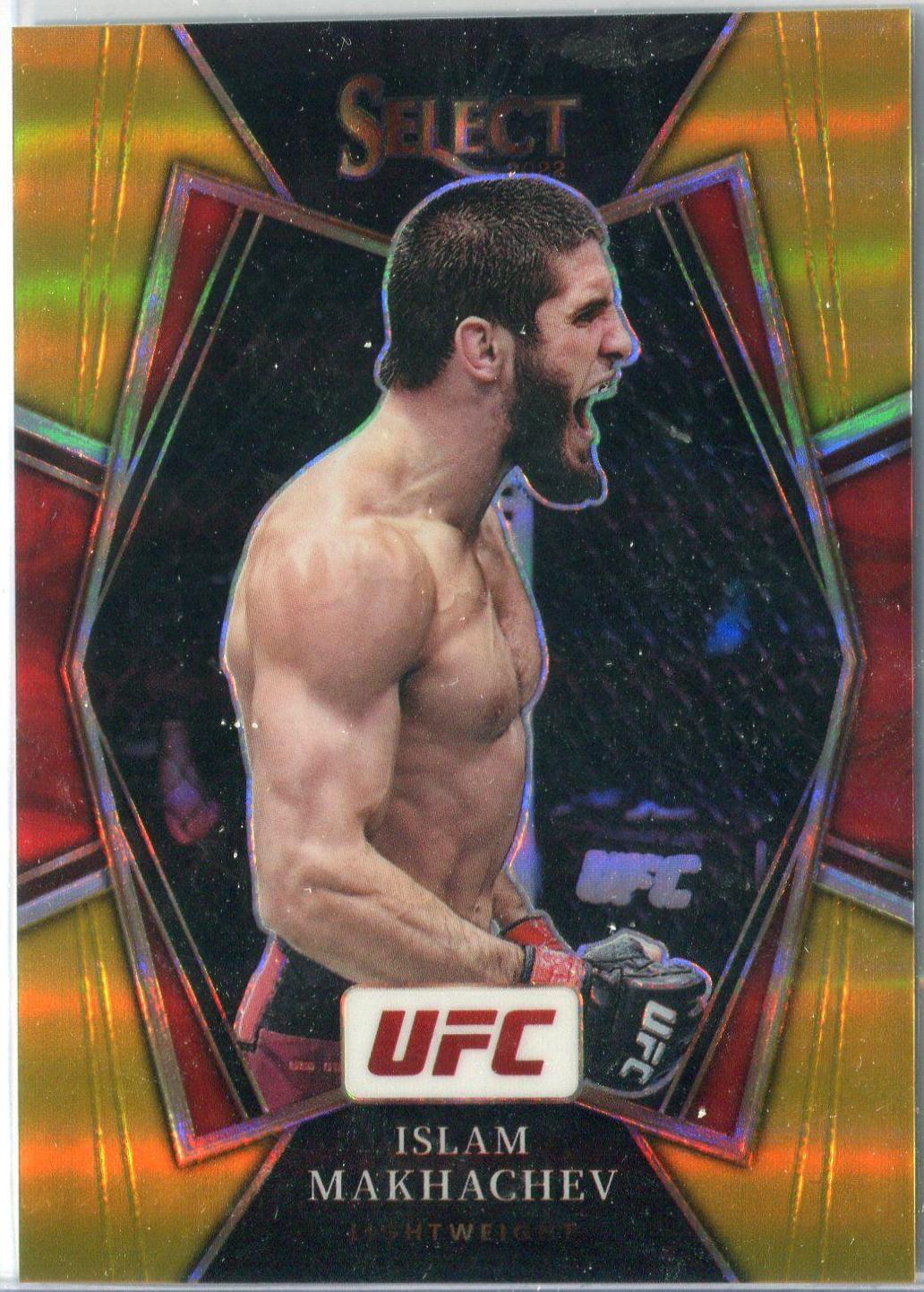 Islam Makhachev [Gold] #125 Prices | 2022 Panini Select UFC | UFC Cards
